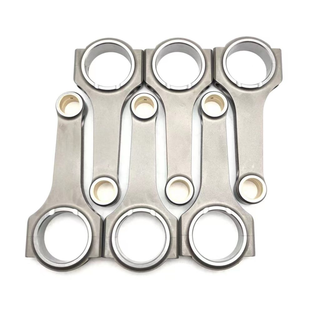 M104 147mm H-beam Forged Connecting Rods For Mercedes Benz M104 with Bolts