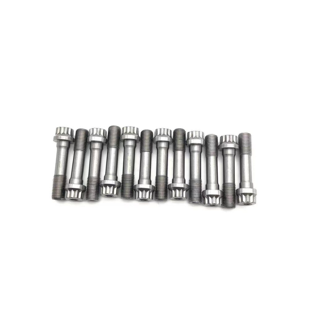M104 143mm H-beam Forged Connecting Rods For Mercedes Benz M104 with Bolts