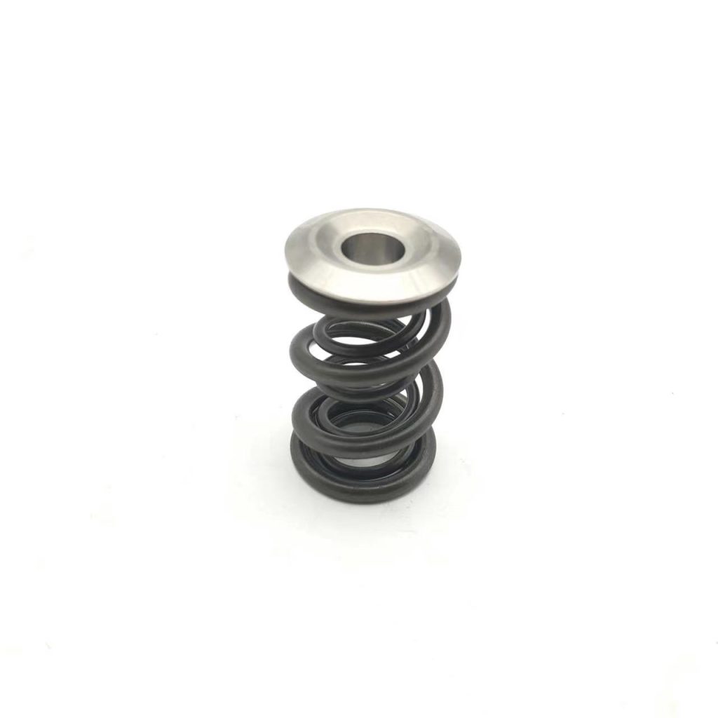 M104 Dual Valve Springs and Titanium Retainers Kit For 1 Groove Valves