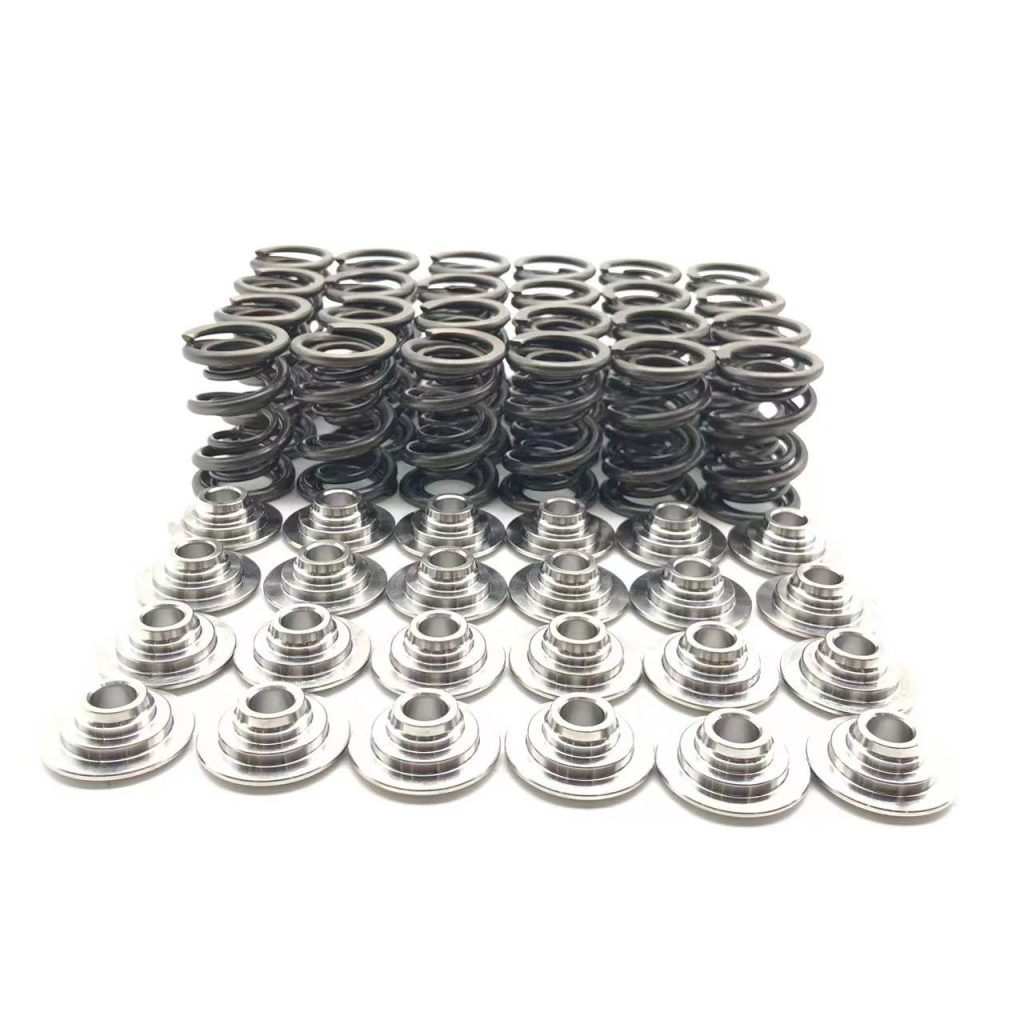 M104 Dual Valve Springs and Titanium Retainers Kit For 1 Groove Valves