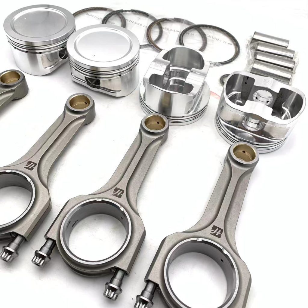 2RZ Forged Pistons Forged Connecting Rods Kit For TOYOTA 2RZFE 2.4L ...