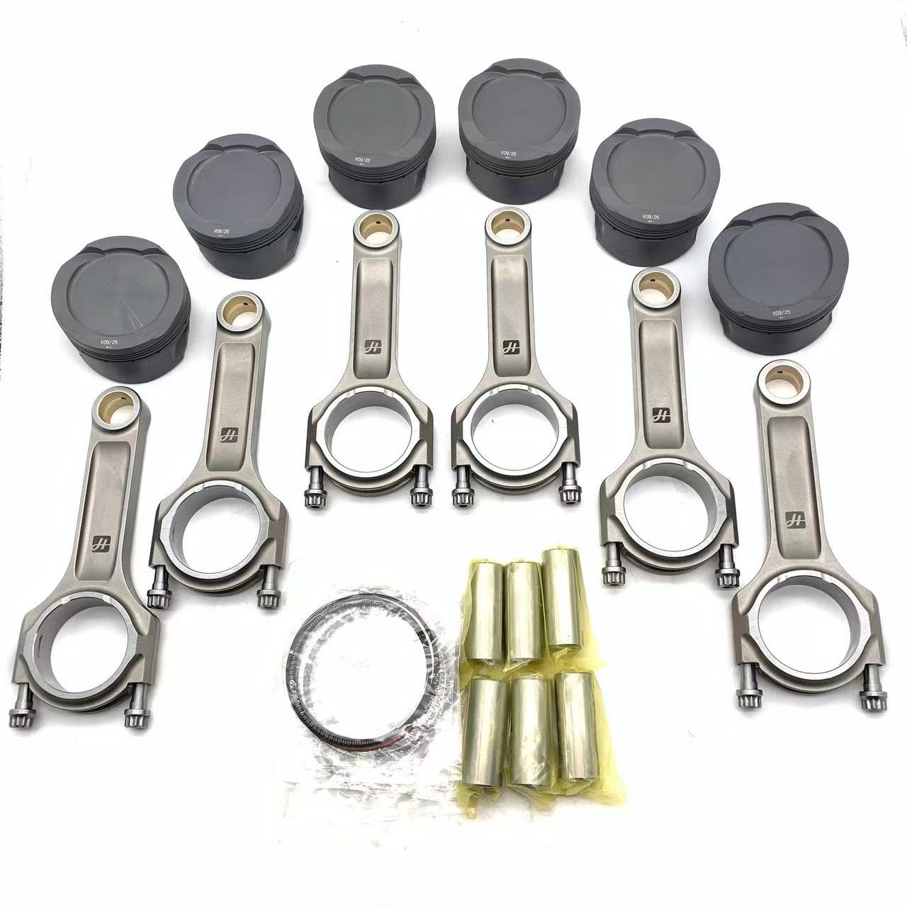 B58 Forged Pistons Forged Connecting Rods Kit For BMW B58B30 M3 M4 X3 X4
